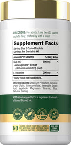 KSM-66 ashwagandha capsules for stress relief