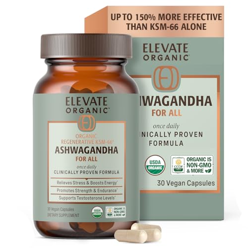 KSM-66 ashwagandha capsules for stress relief