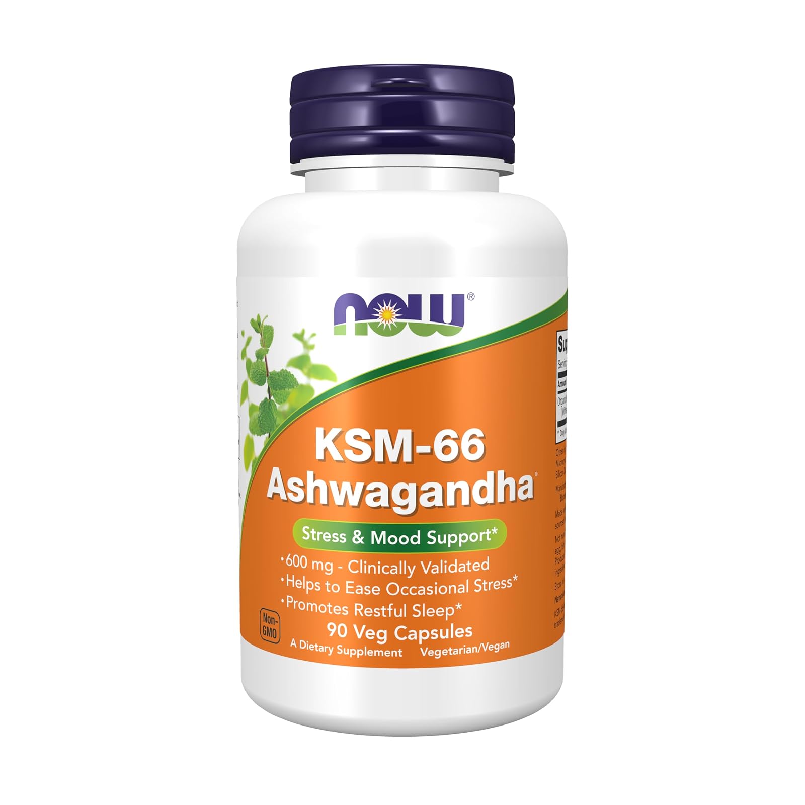 KSM-66 ashwagandha capsules for stress relief