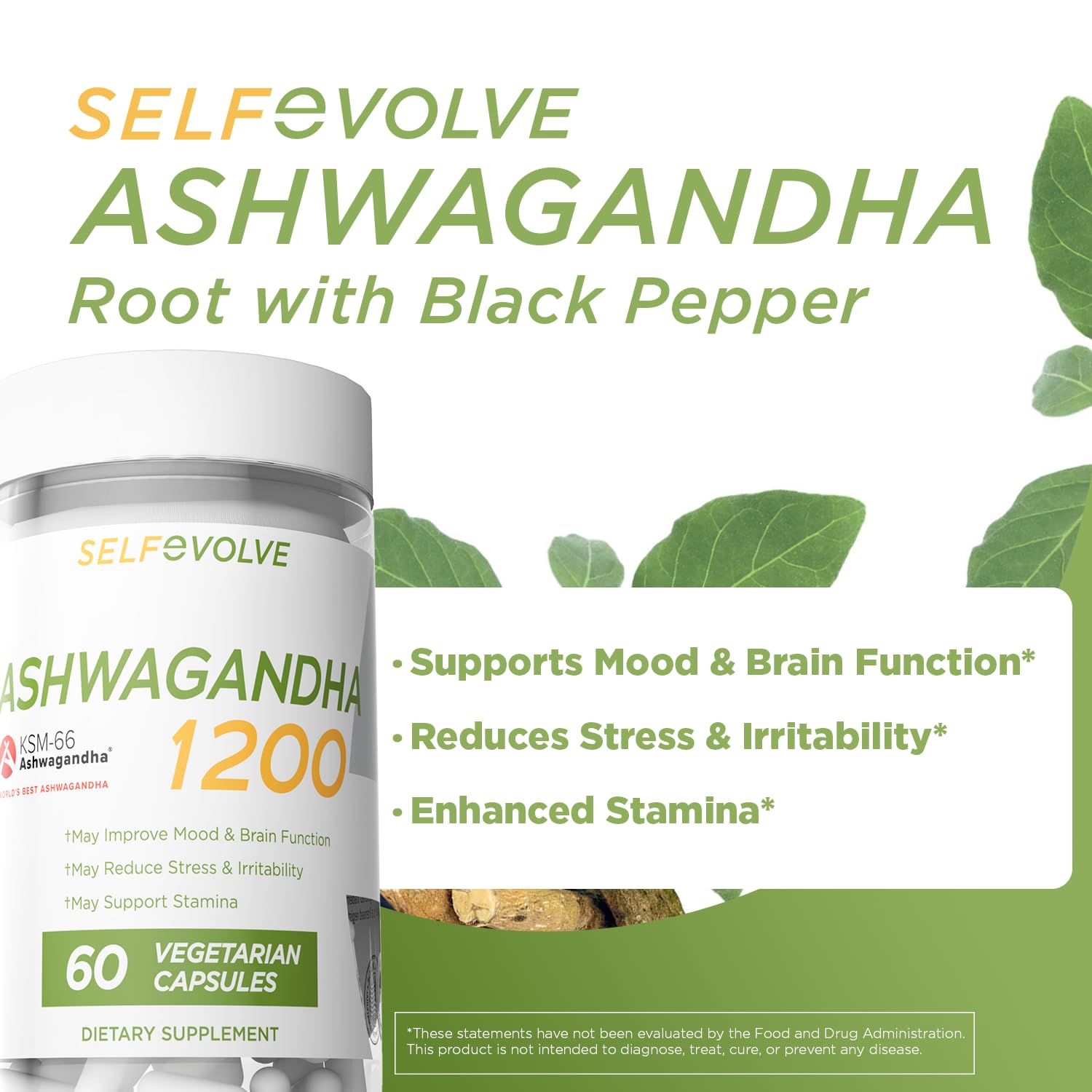 KSM-66 ashwagandha for anxiety support