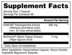 KSM-66 Ashwagandha for better sleep