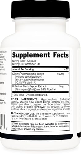 KSM-66 ashwagandha for energy boost