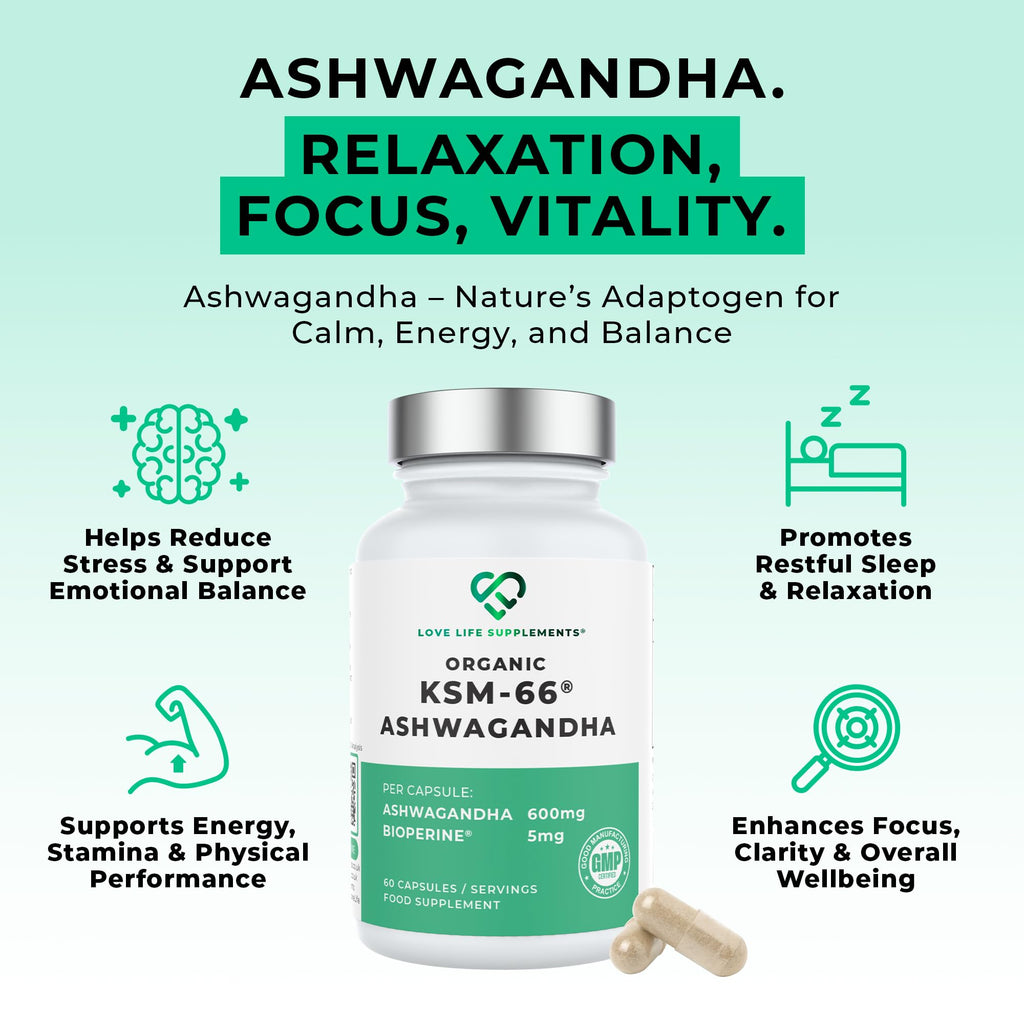 KSM-66 ashwagandha for enhanced mood support