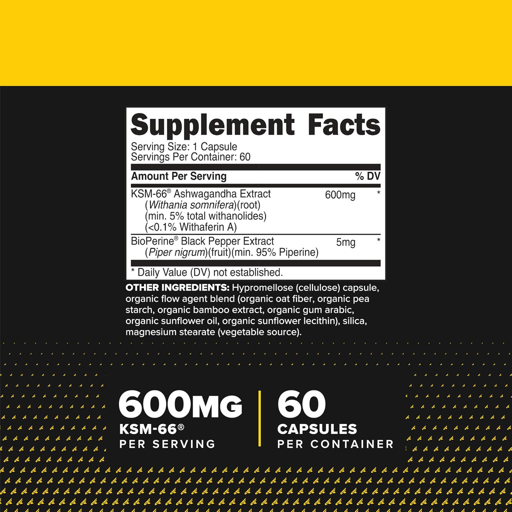 KSM-66 ashwagandha for enhanced wellness