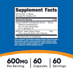 KSM-66 ashwagandha for stress relief