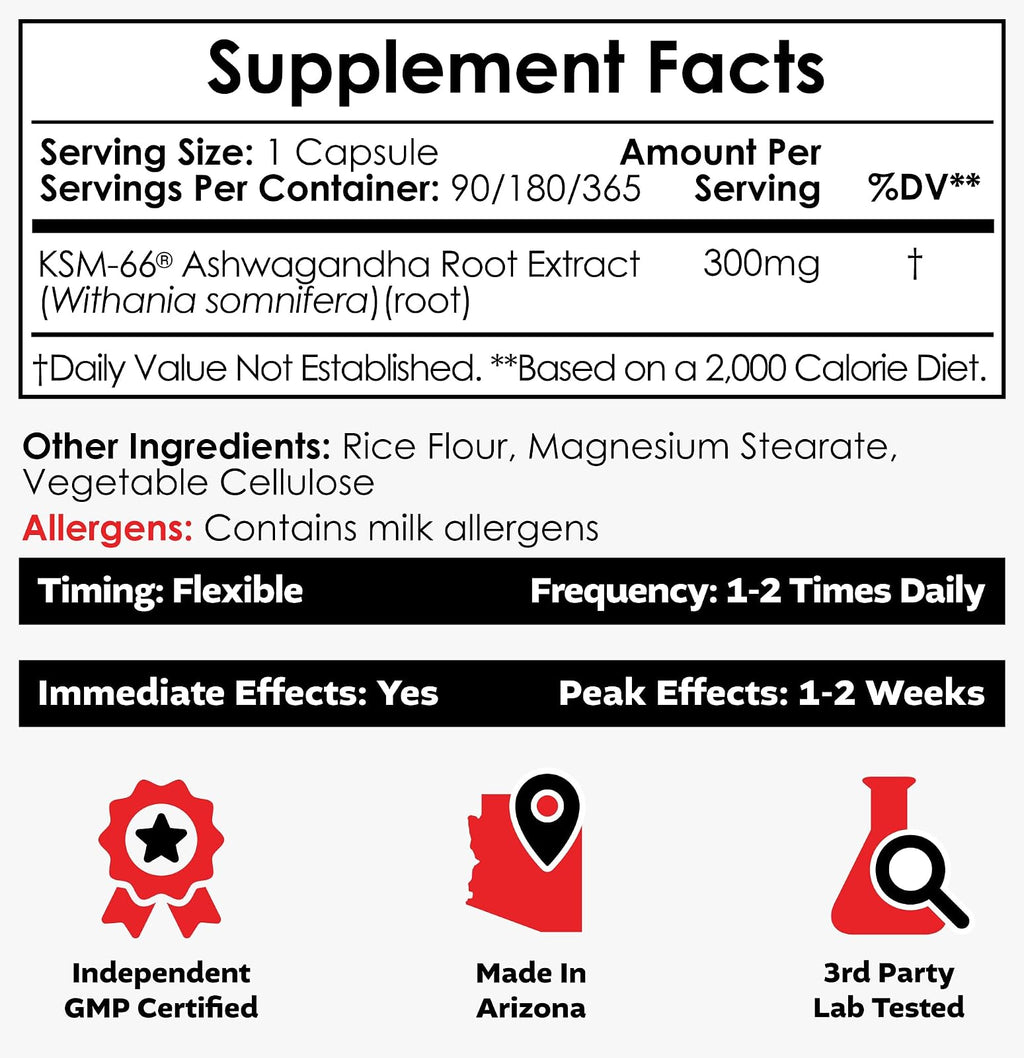 KSM-66 ashwagandha for stress relief