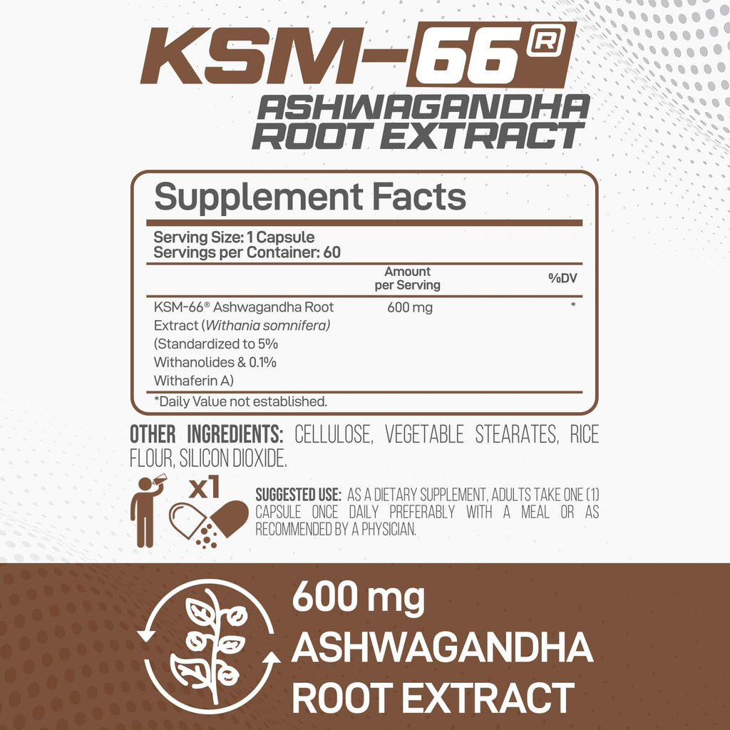 KSM-66 Ashwagandha for stress relief