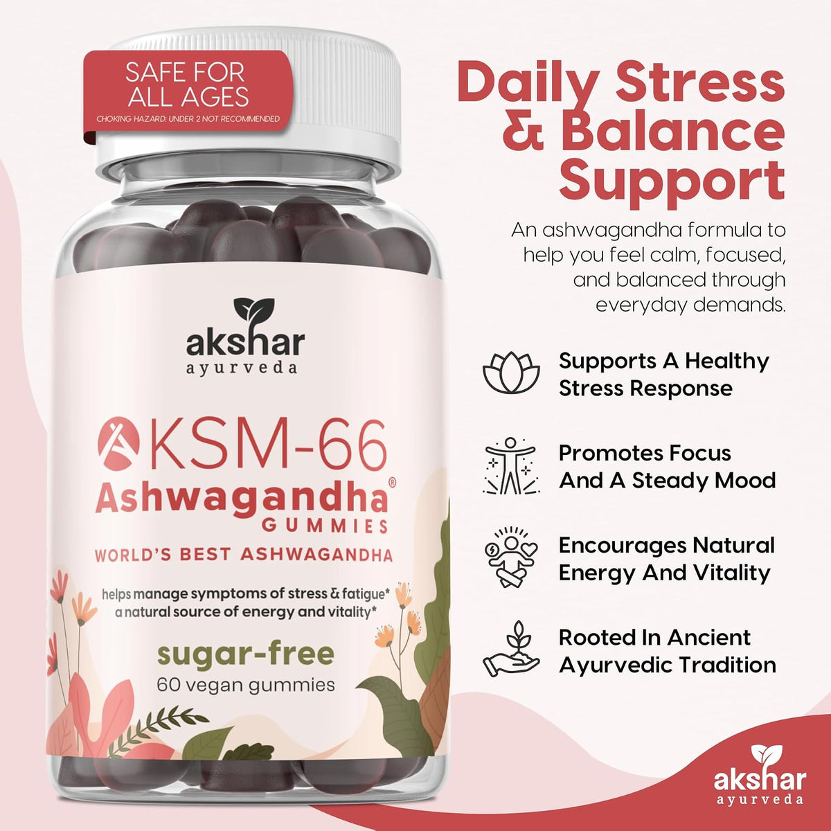 KSM-66 Ashwagandha gummies for better sleep