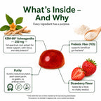 KSM-66 Ashwagandha gummies for daily health