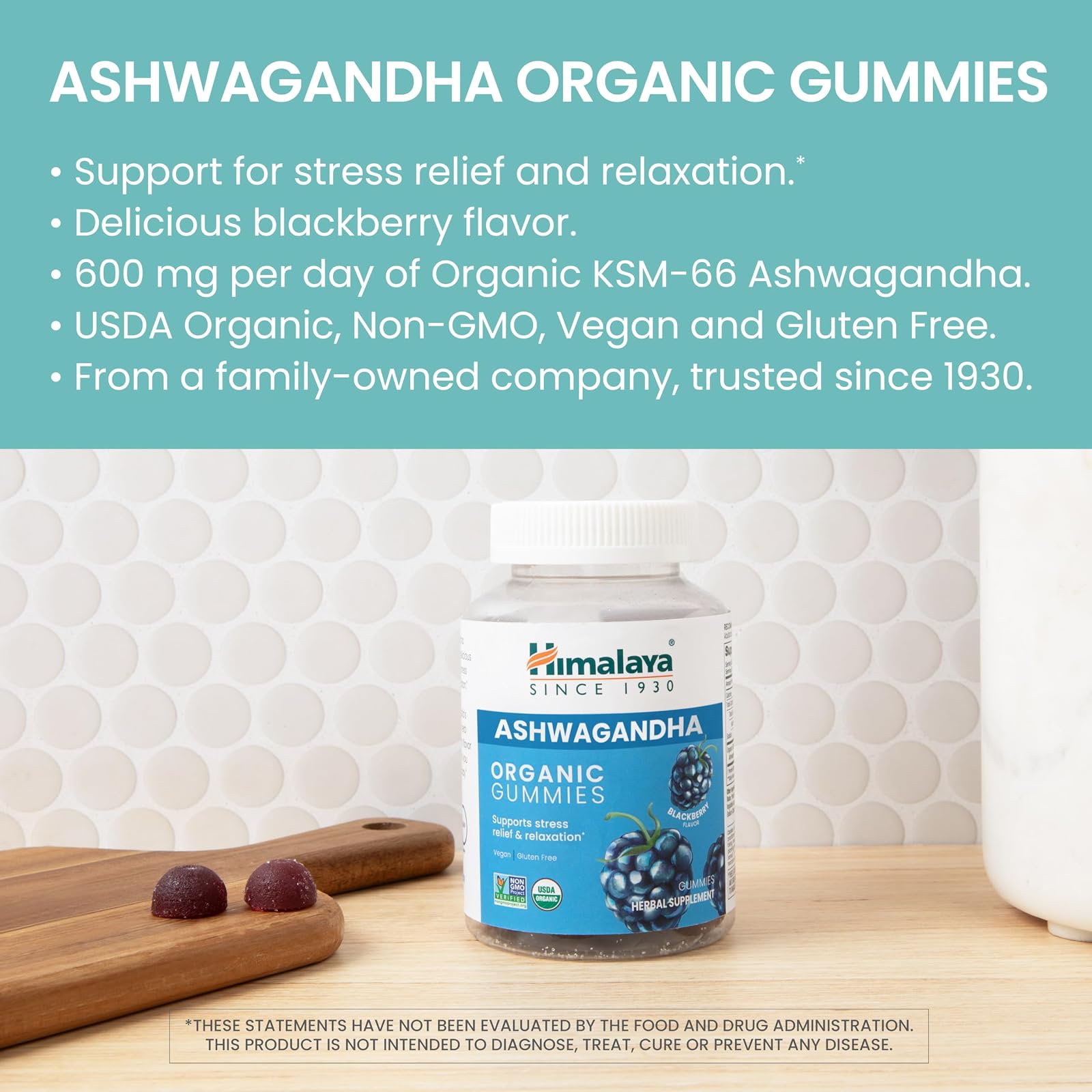 KSM-66 ashwagandha gummies for energy