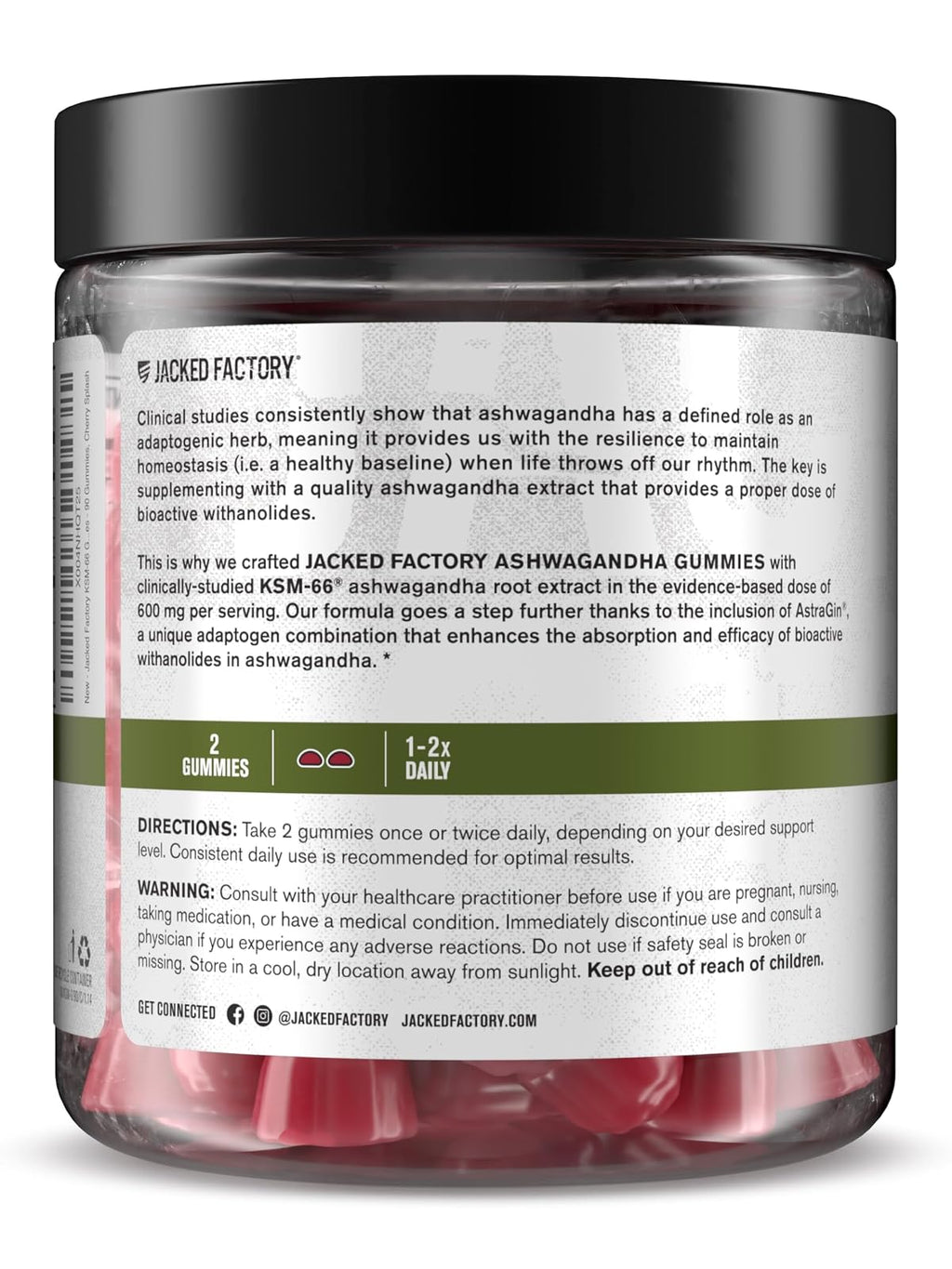 KSM-66 ashwagandha gummies for mental clarity