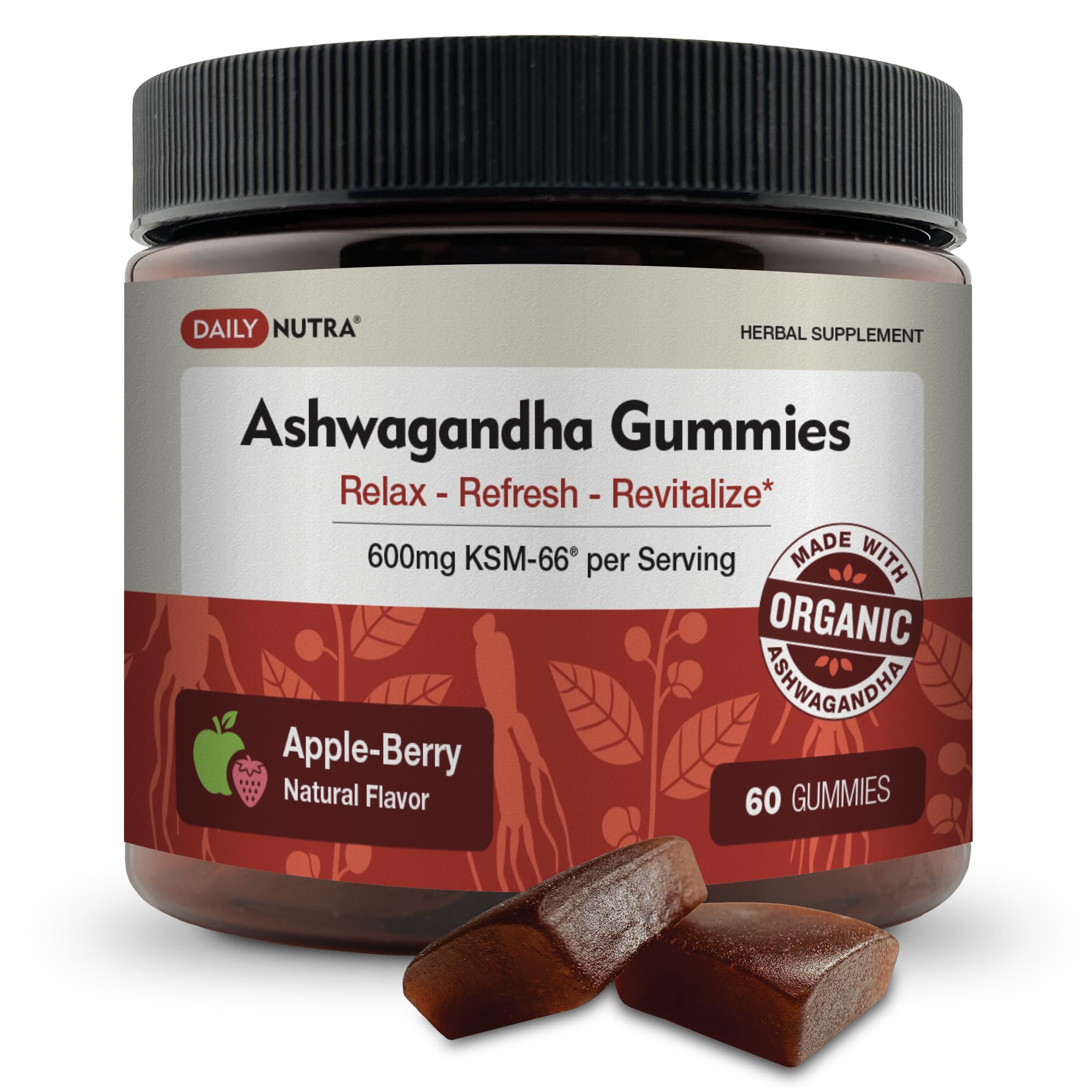 KSM-66 ashwagandha gummies for relaxation