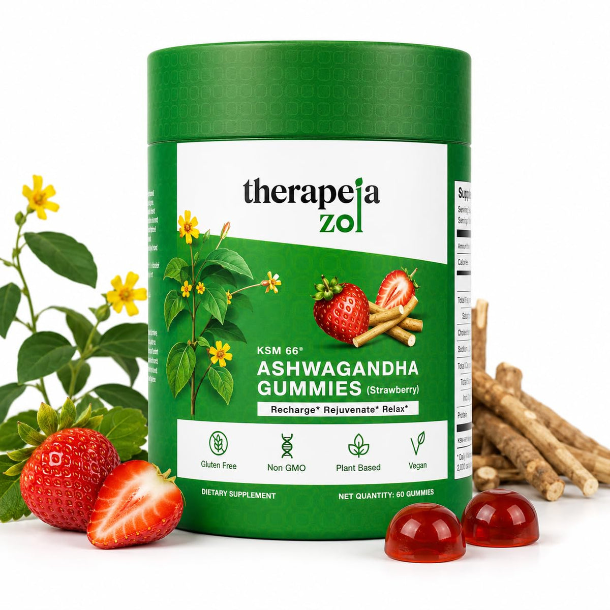 KSM-66 Ashwagandha gummies for stress relief