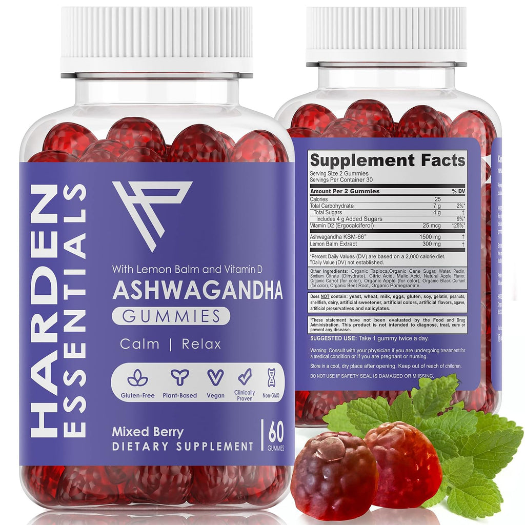 KSM-66 Ashwagandha gummy multivitamin