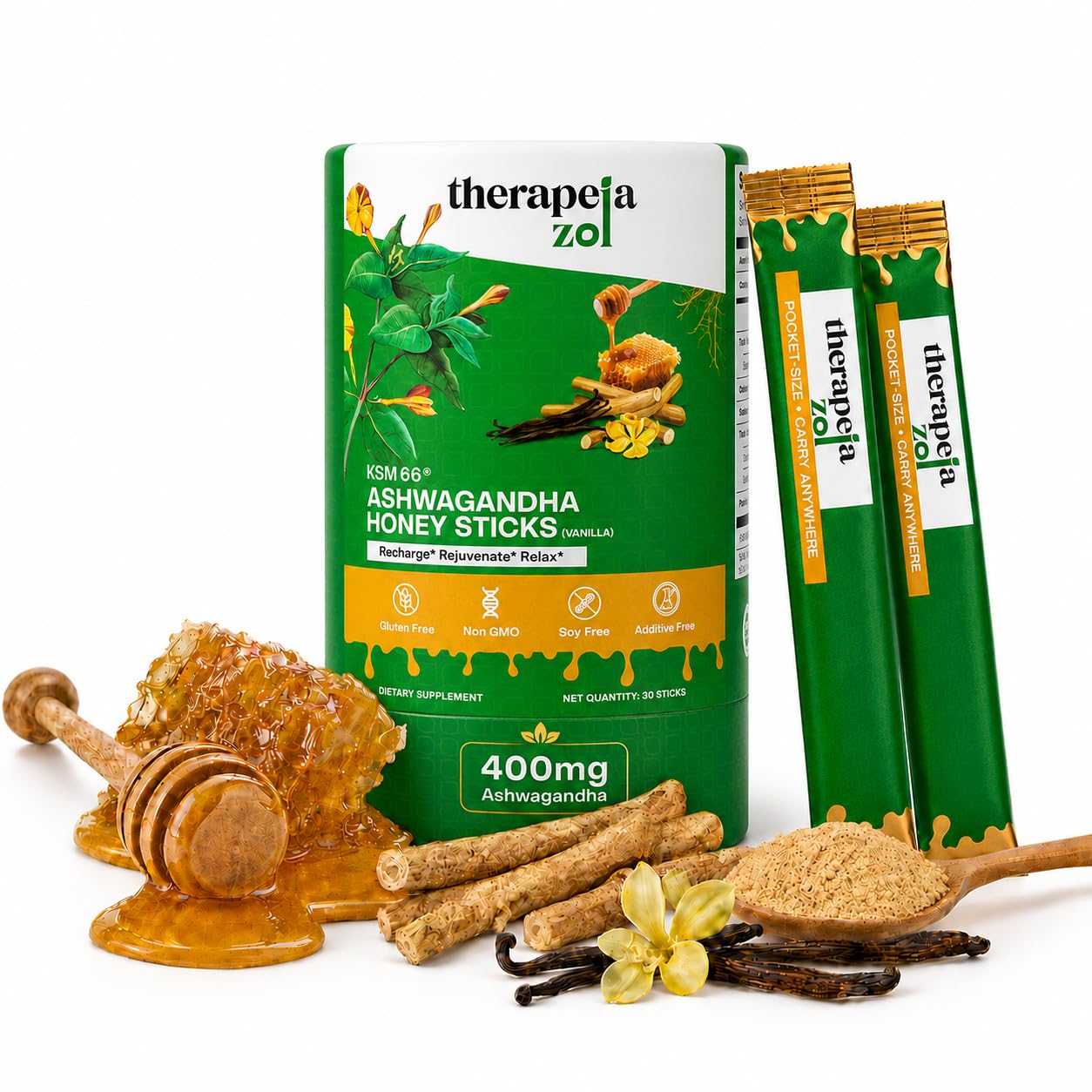 KSM 66 Ashwagandha honey sticks