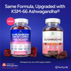 KSM 66 ashwagandha mushroom gummies benefits