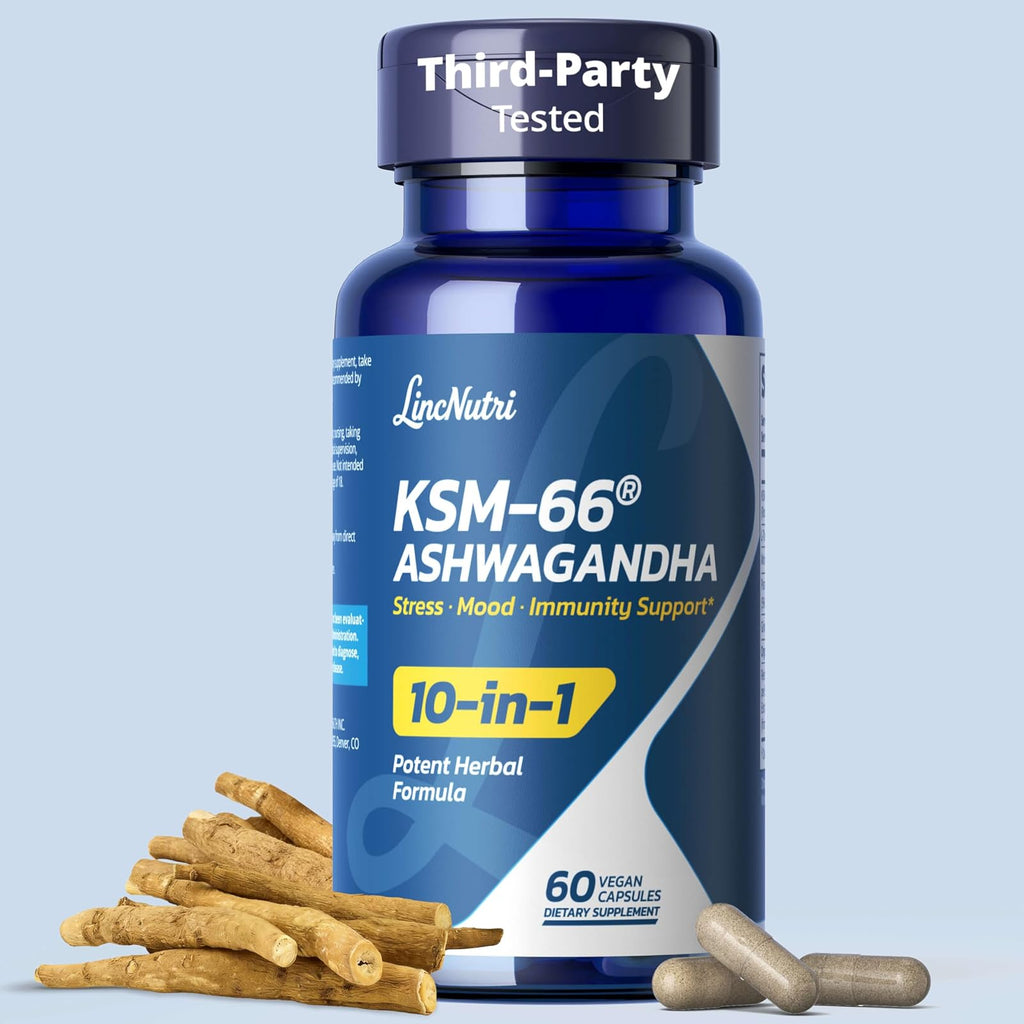 KSM-66 ashwagandha vegan capsules