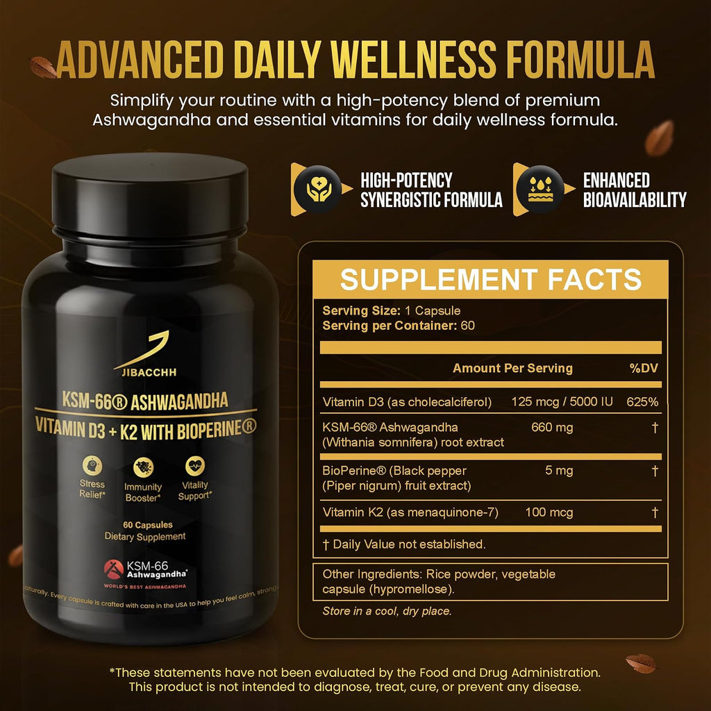KSM-66 herbal supplement benefits