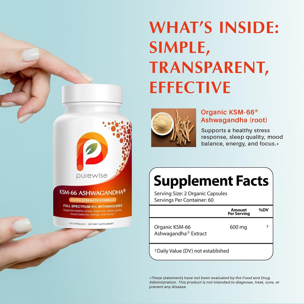 KSM-66 herbal supplement for wellness