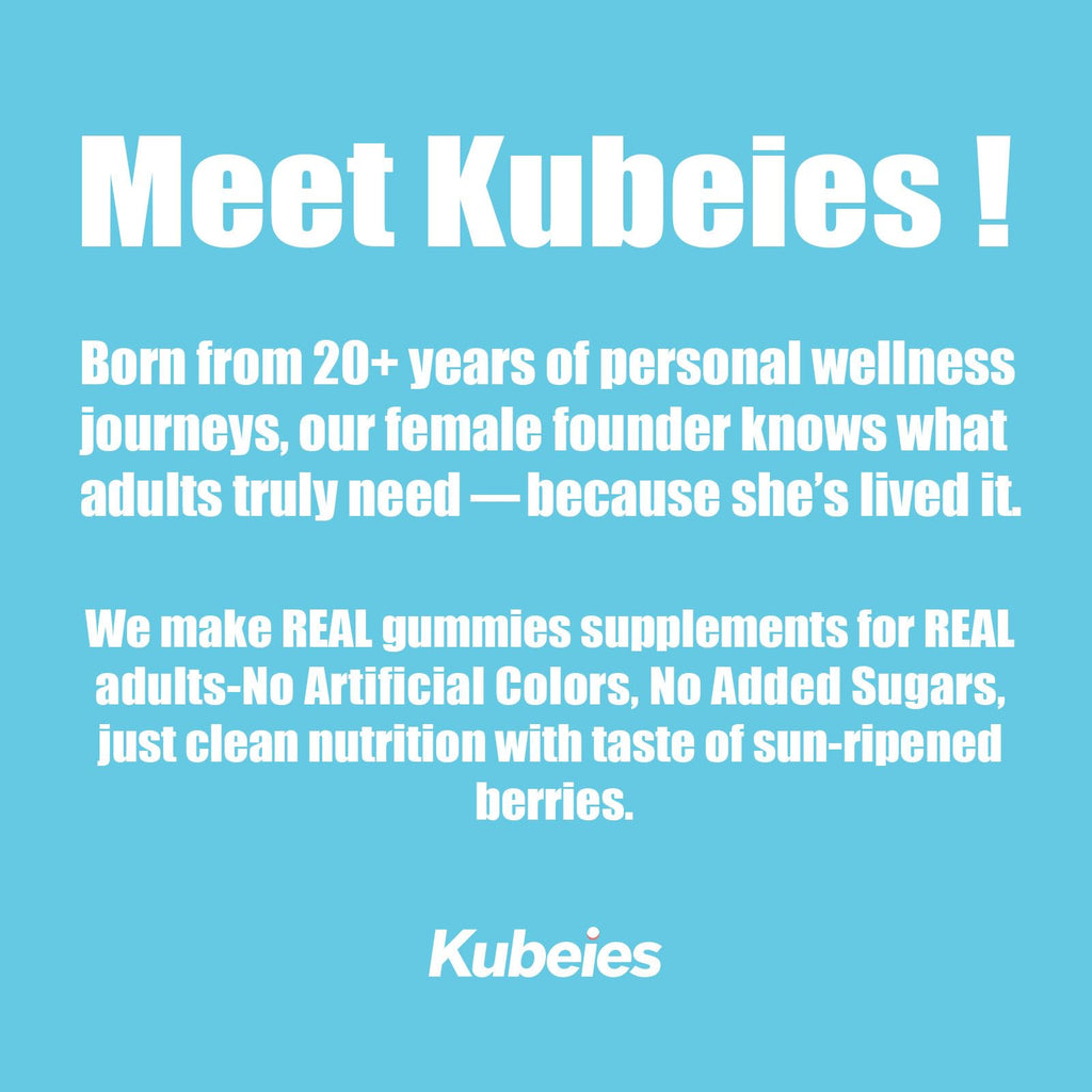 Kubeies Taurine gummies for overall health