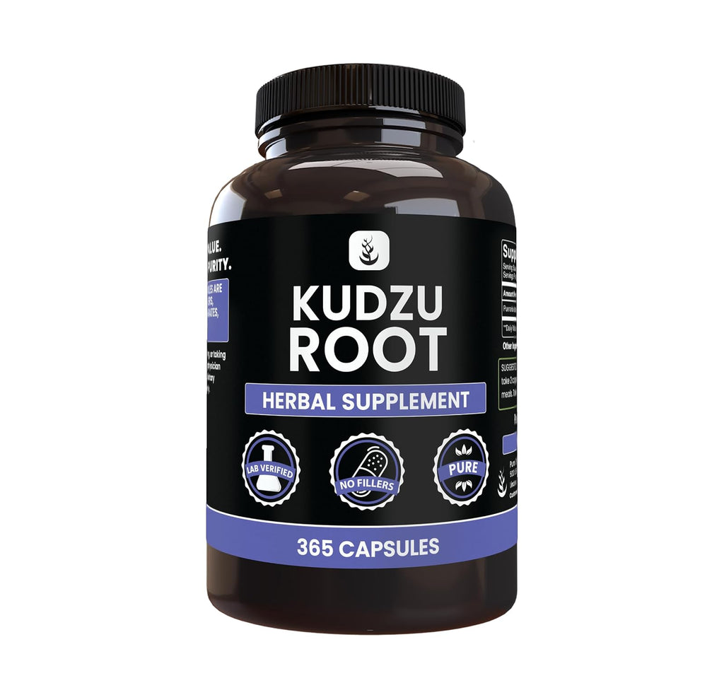 Kudzu root capsules for wellness