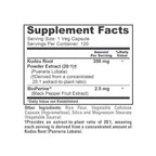 Kudzu root for healthy living