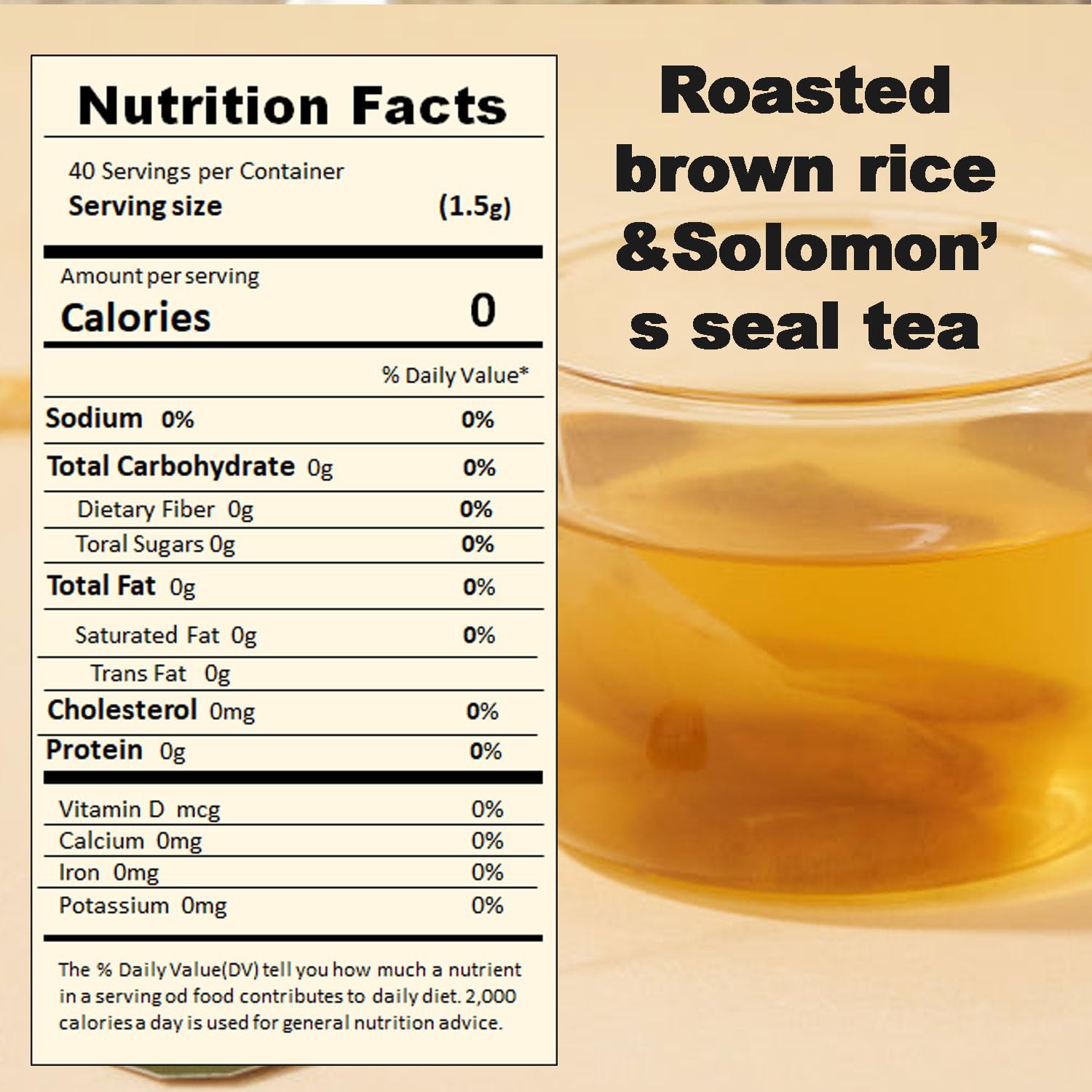 Kudzu Tea for natural relaxation