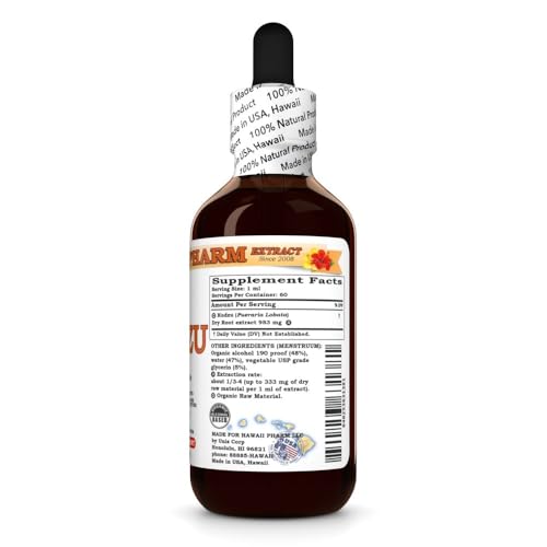 Kudzu tincture for heart function