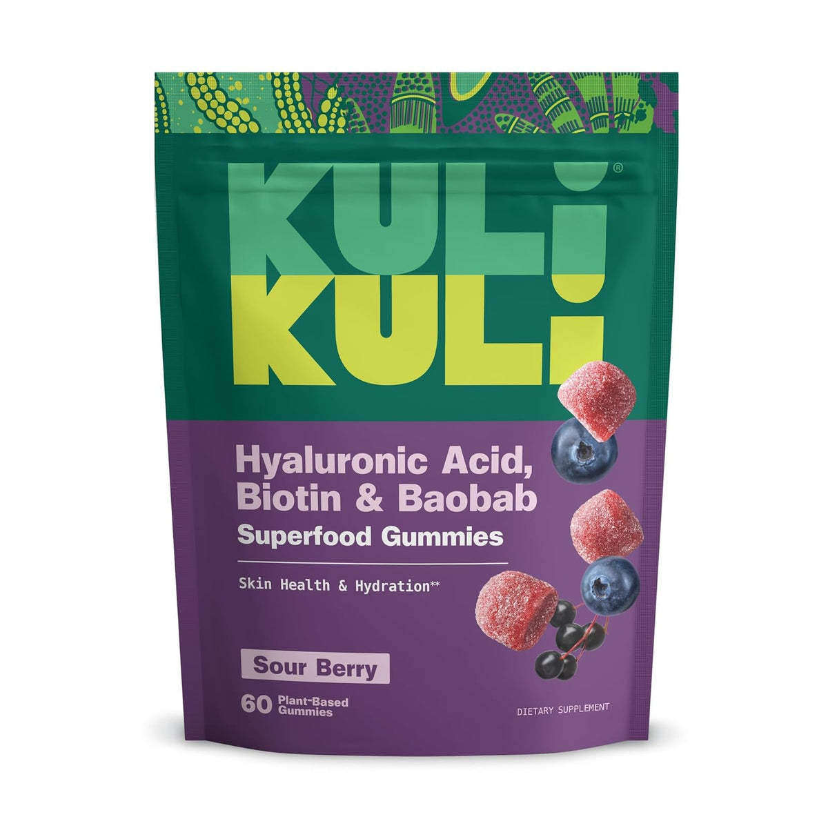Kuli Kuli biotin gummies for hair