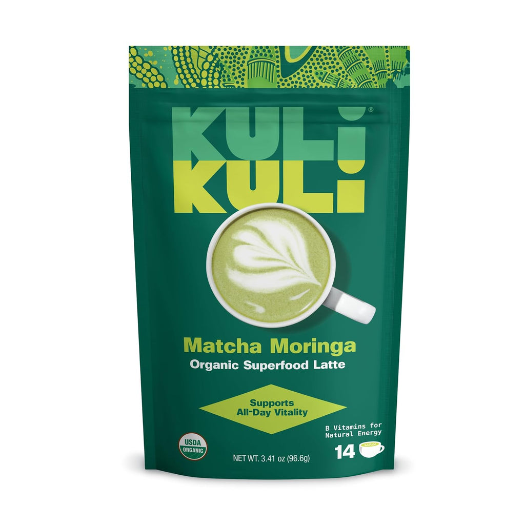 Kuli Kuli matcha moringa latte powder
