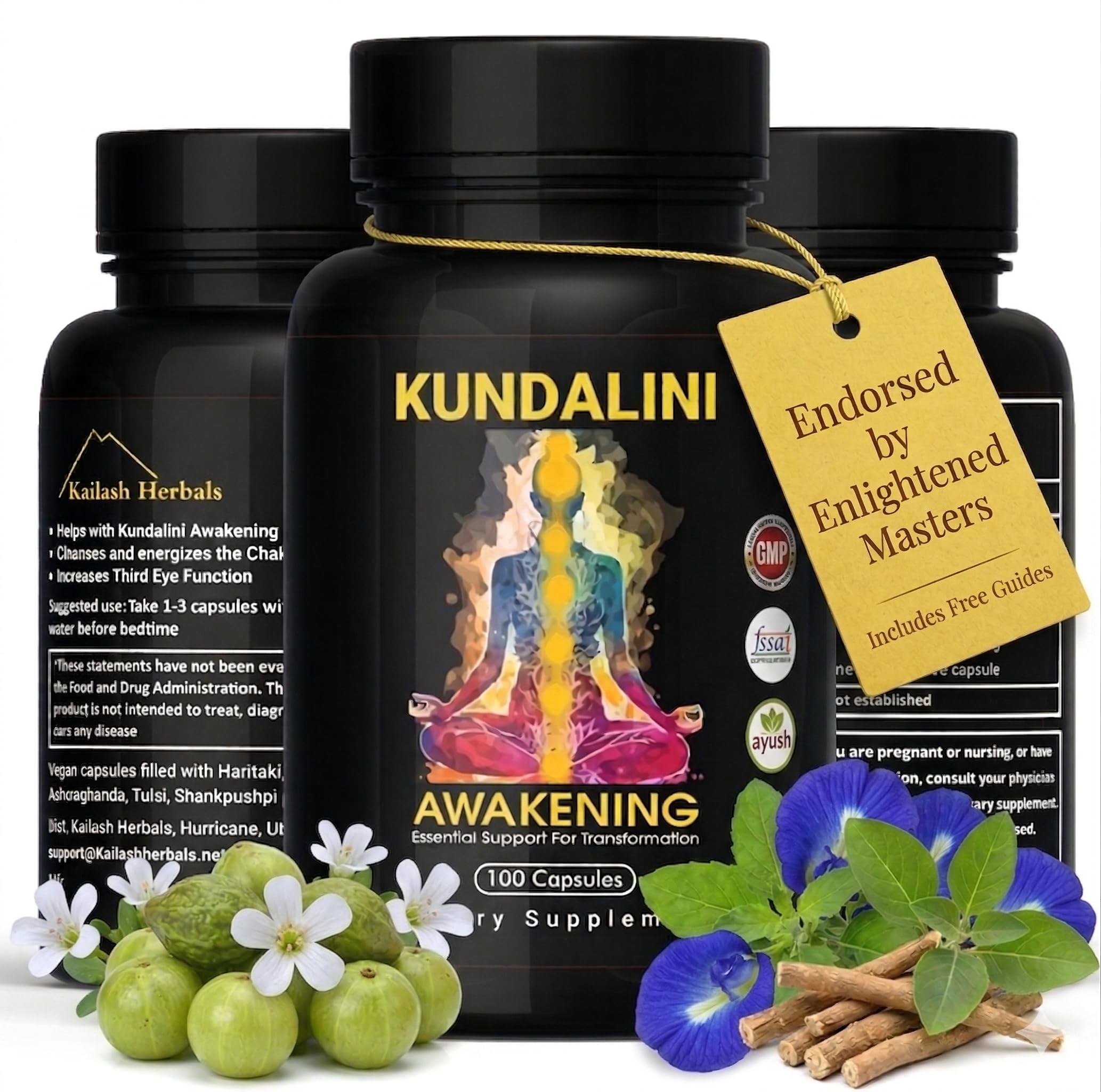 KUNDALINI AWAKENING herbal supplements for wellness
