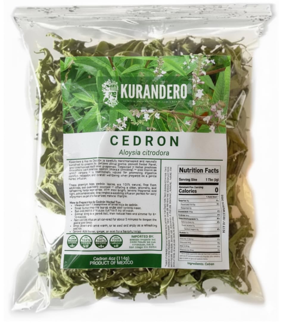 KURANDERO Cedron herbal tea benefits