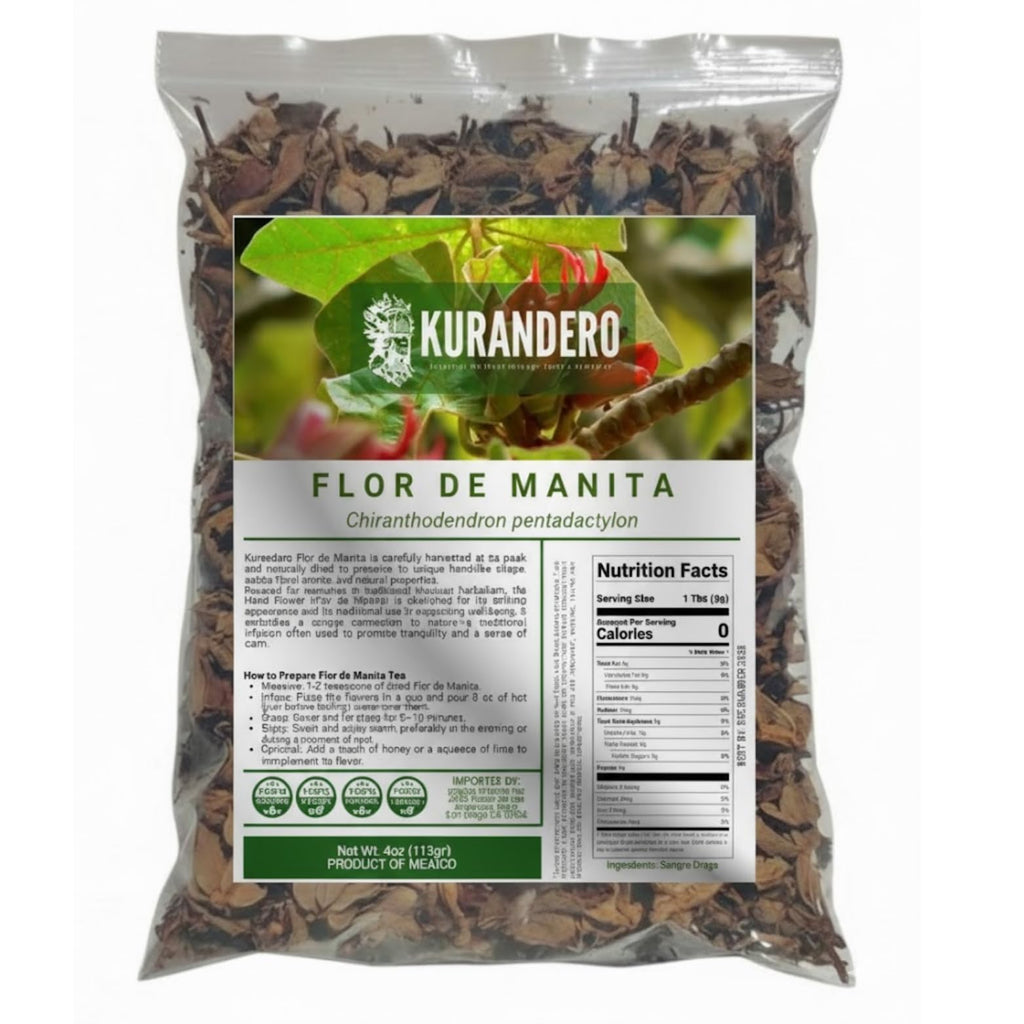 KURANDERO Flor de Manita herbal tea