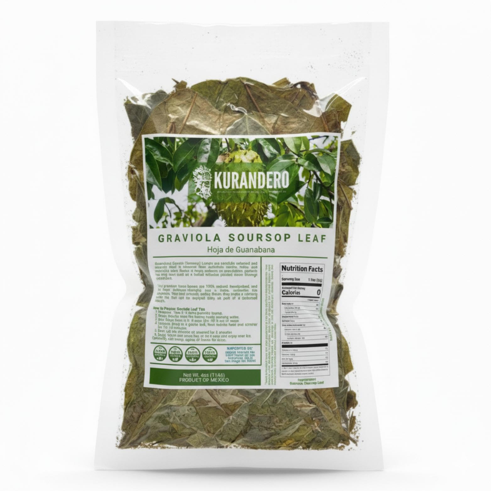 KURANDERO Graviola Soursop Leaf Tea benefits