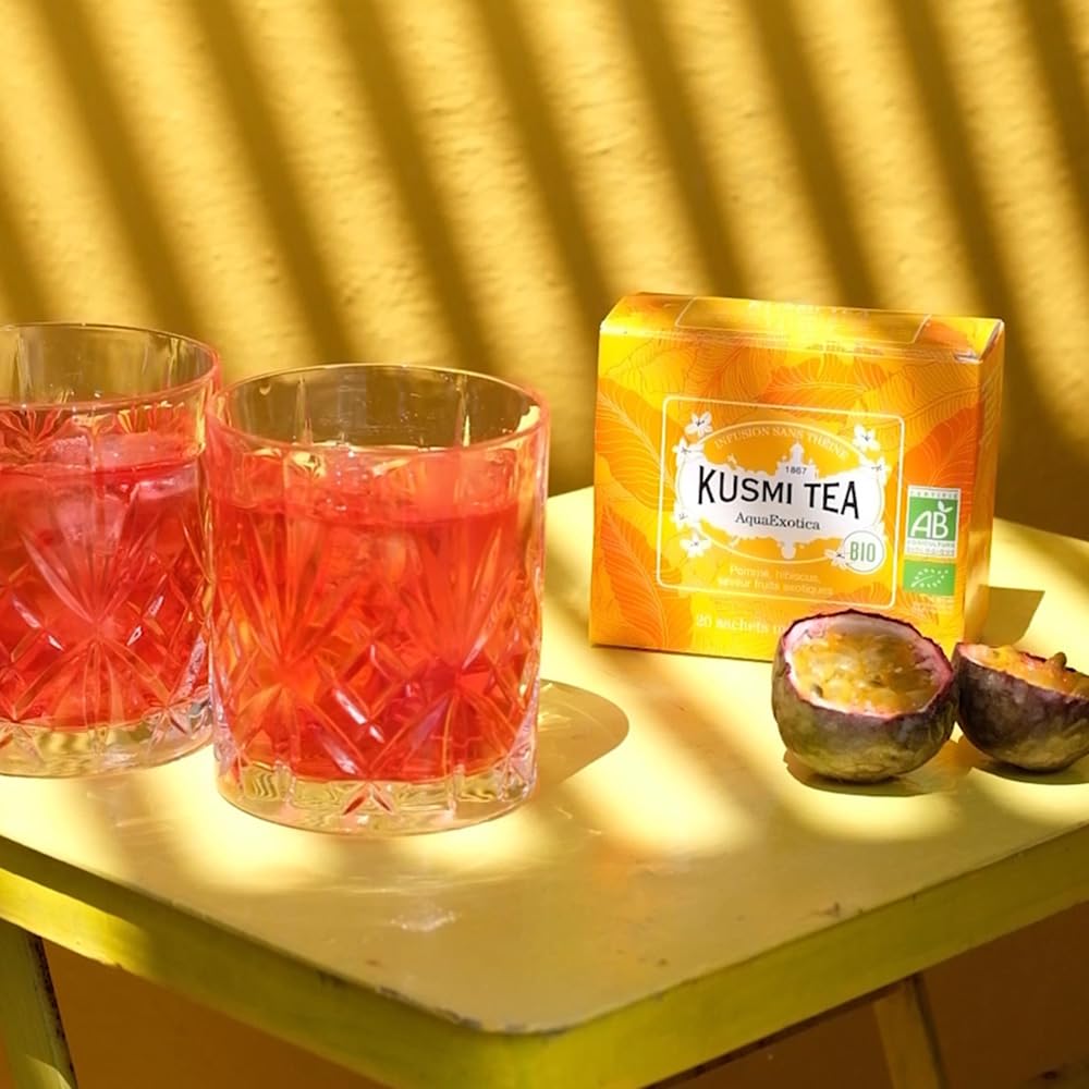 Kusmi green tea bags variety