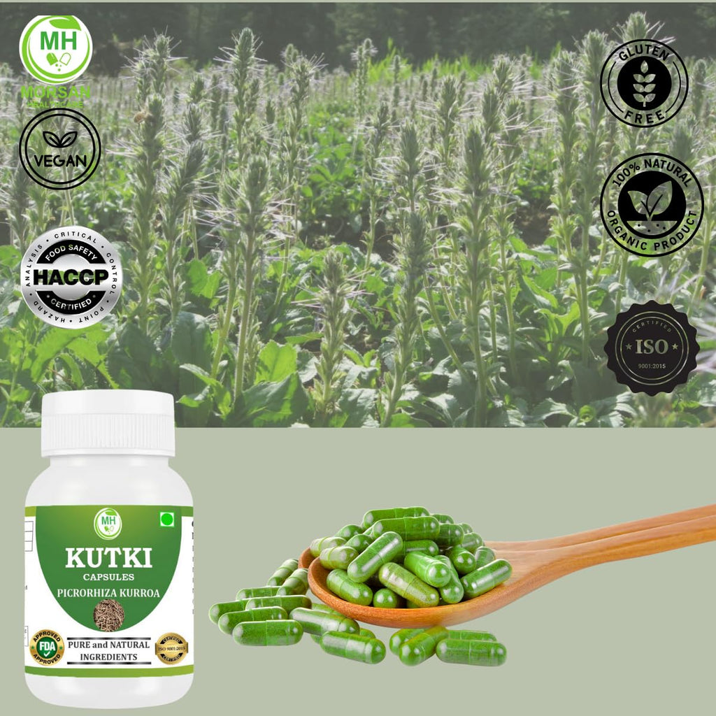 Kutki herbal capsules for vitality