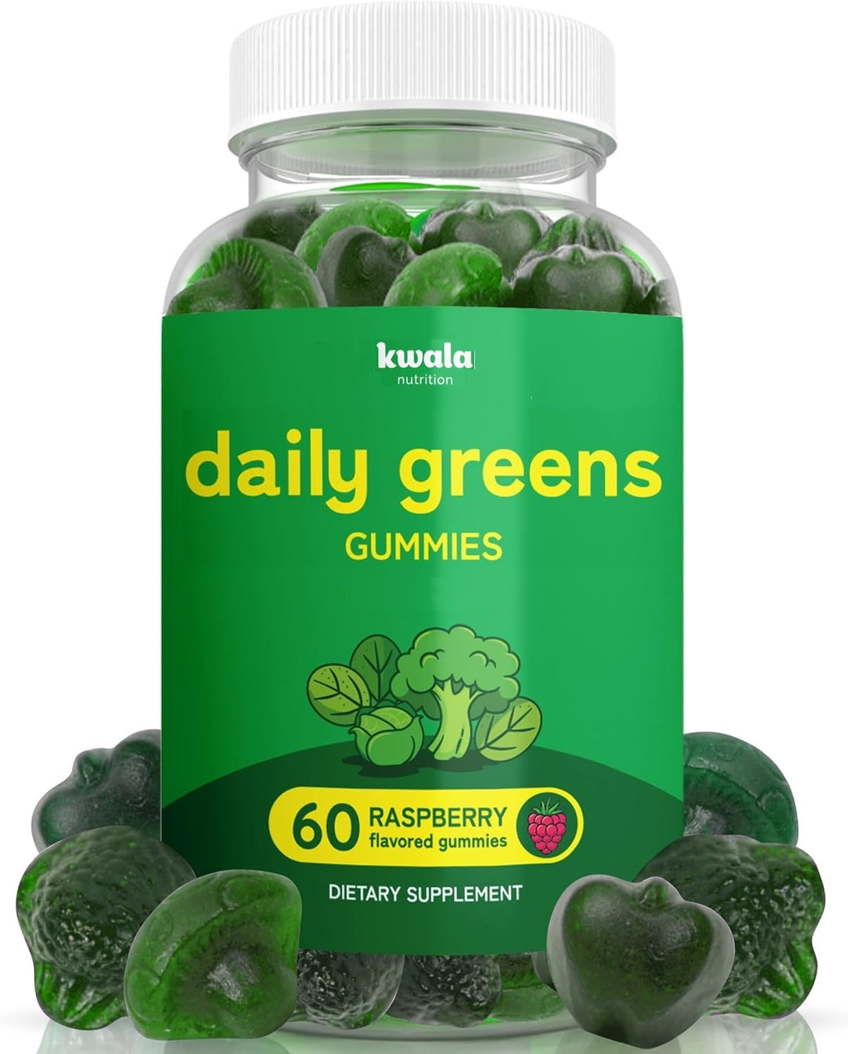 Kwala Nutrition super greens gummies