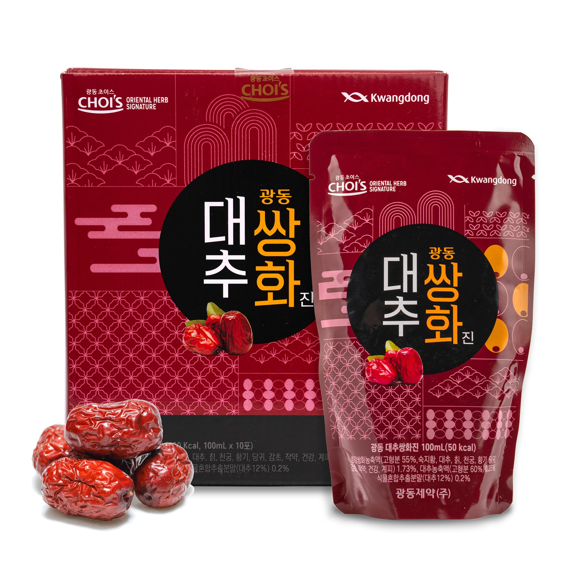 KWANGDONG herbal jujube tea pouches