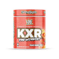 KXR pre-workout energy powder peach mango