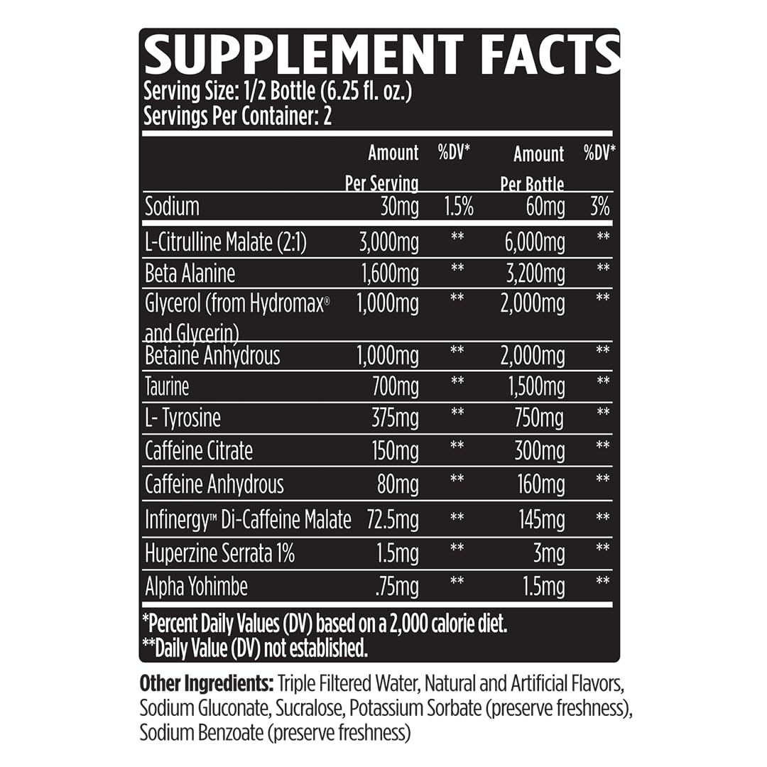 KXR pre-workout for intense workouts
