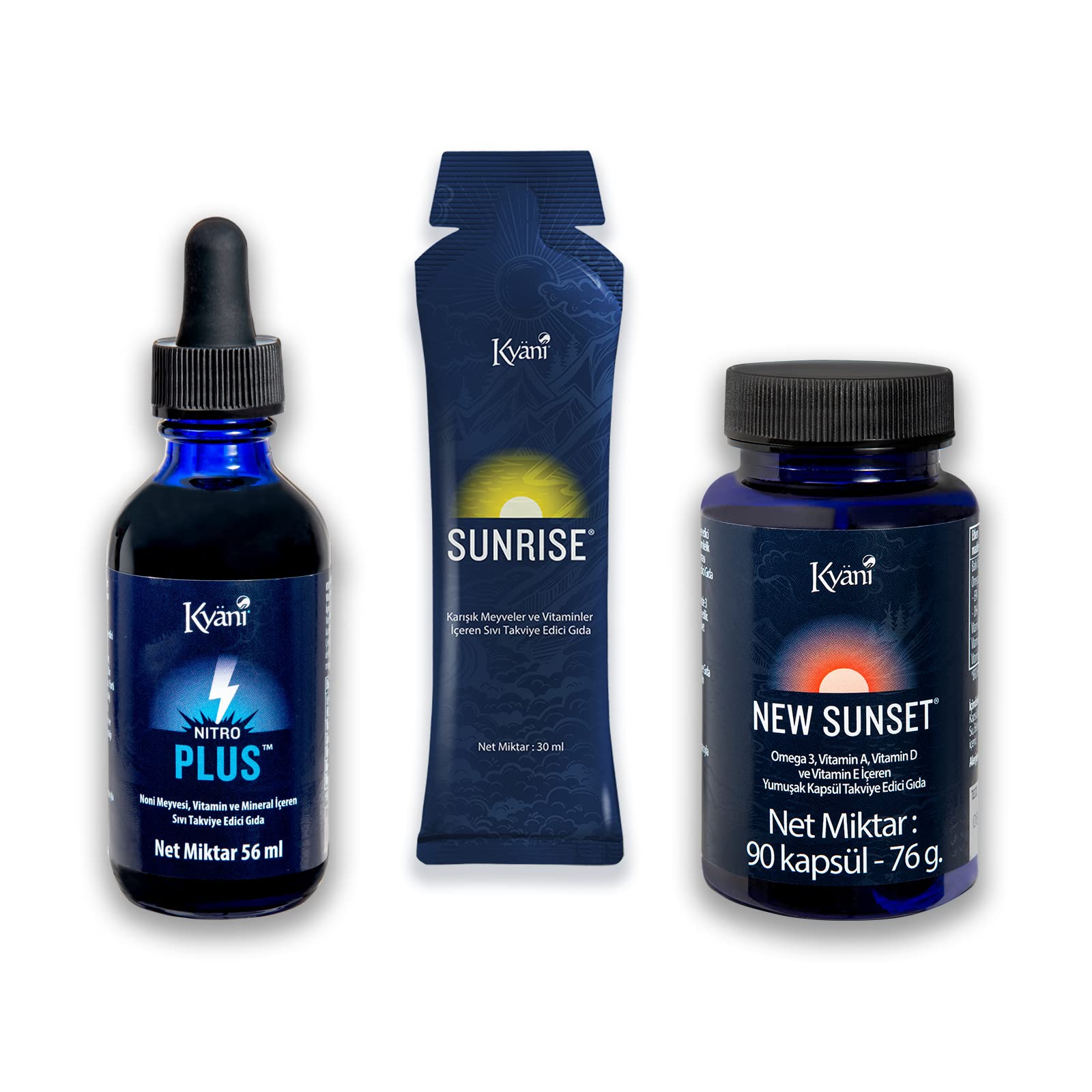 Kyani Triangle health supplements for optimal nutrition