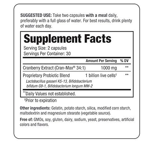 Kyo-Dophilus Cran+ capsules for women
