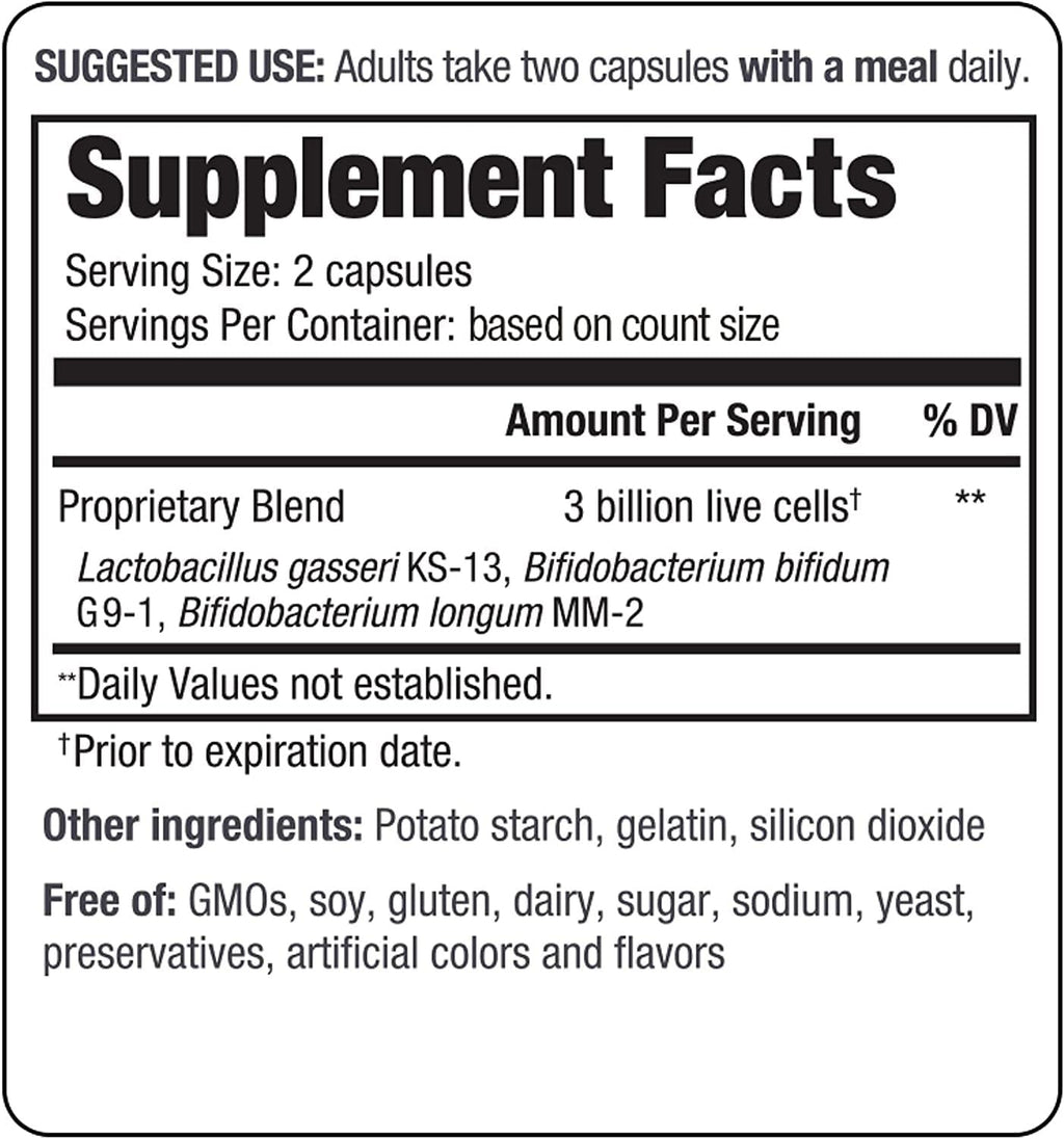 Kyo-Dophilus daily probiotic capsules
