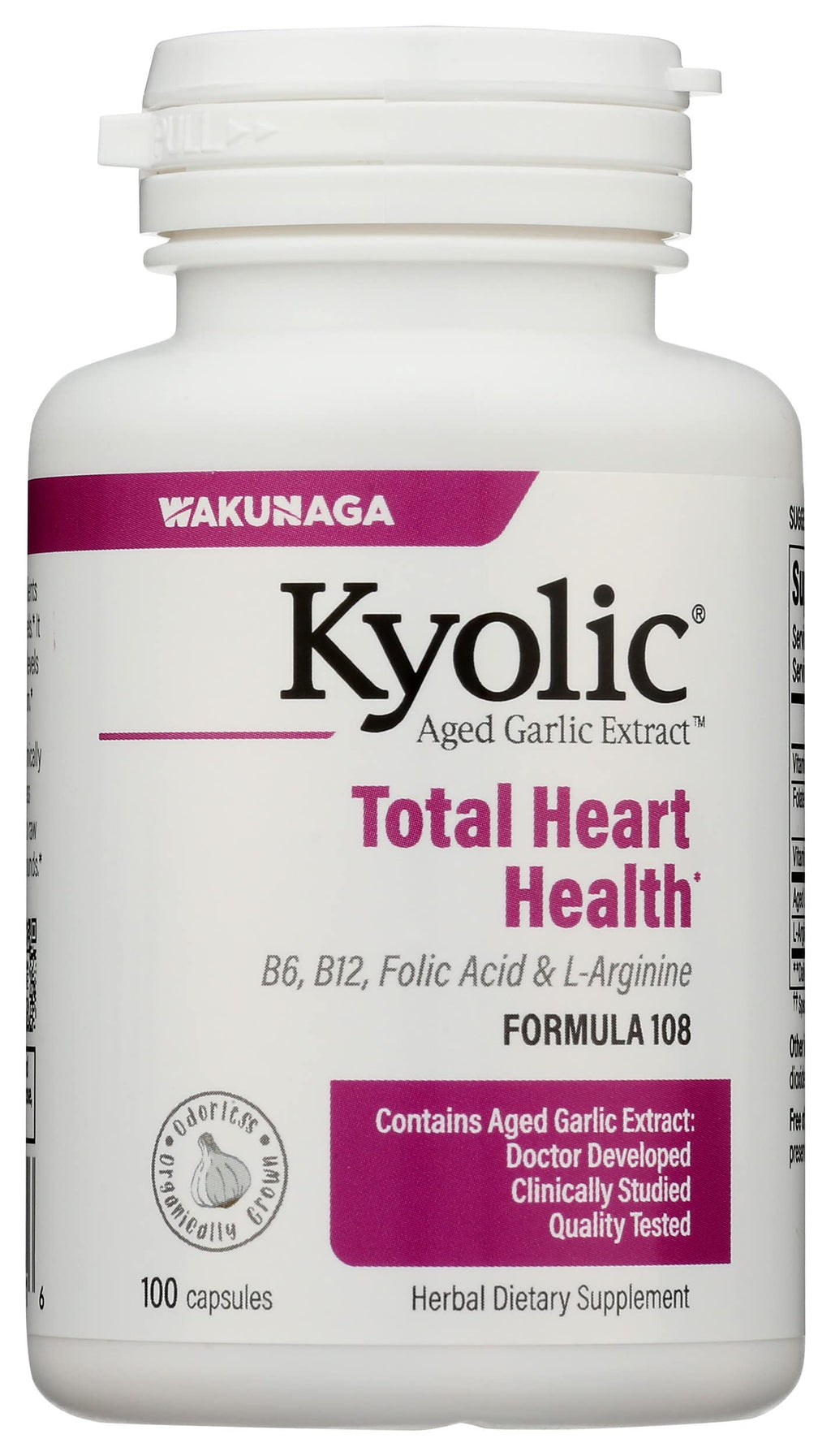 Kyolic aged garlic extract capsules