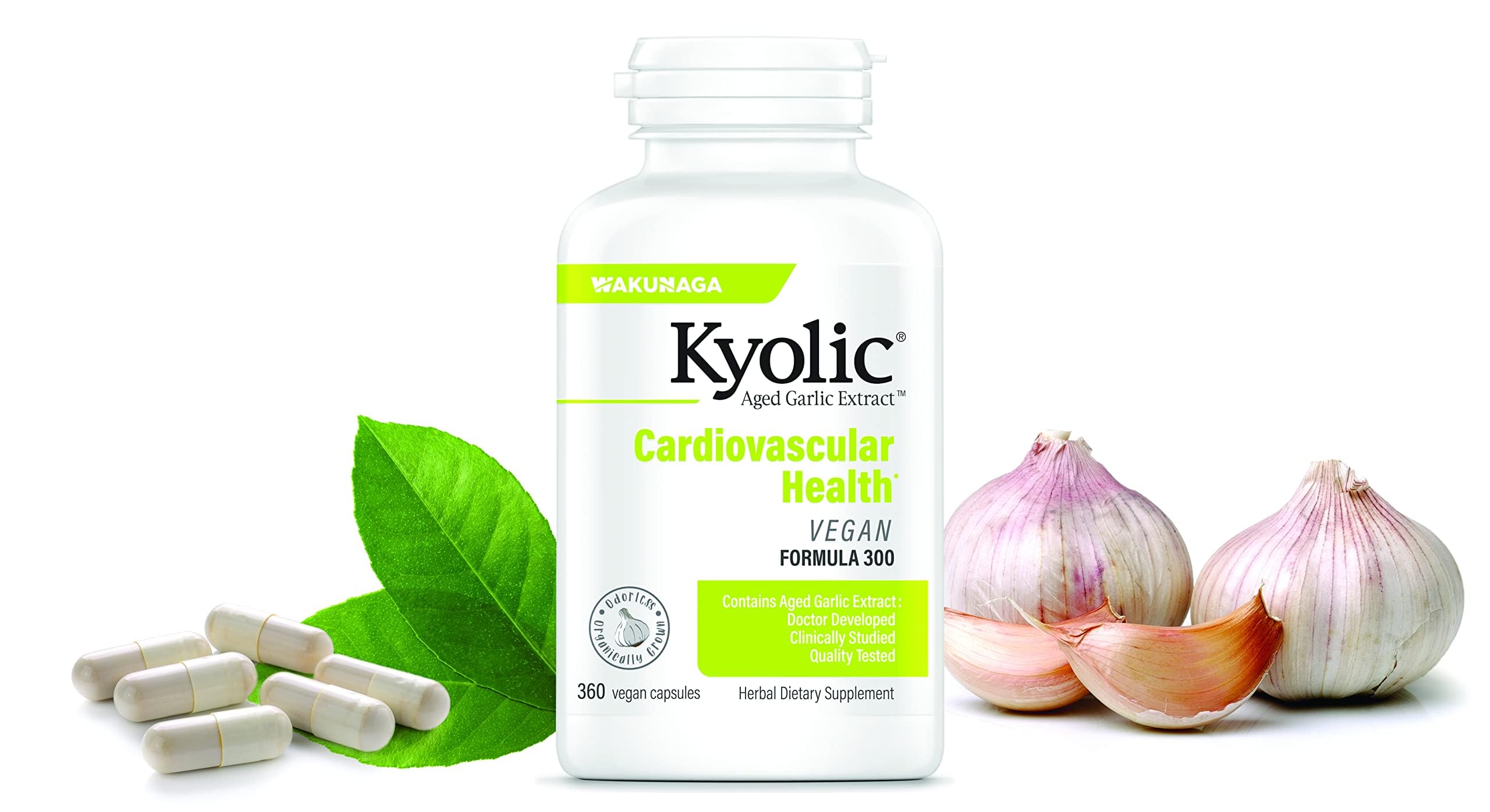 Kyolic aged garlic for daily vitality