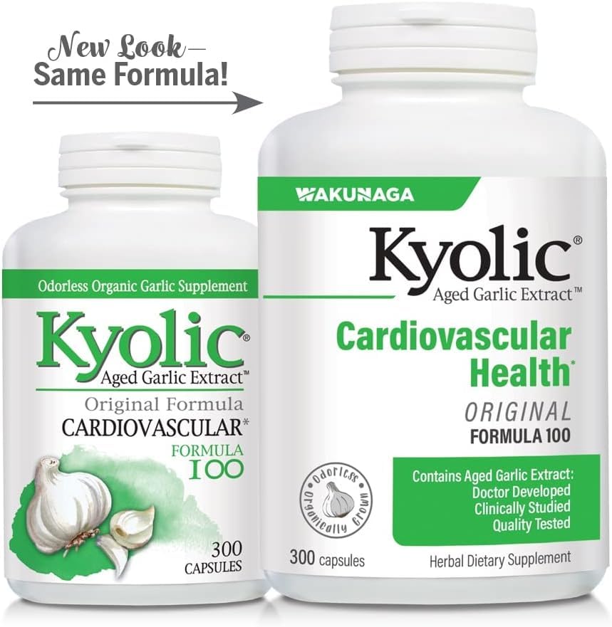 Kyolic garlic capsules for healthy living