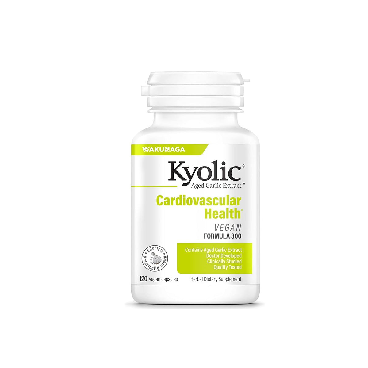 Kyolic garlic capsules for heart health