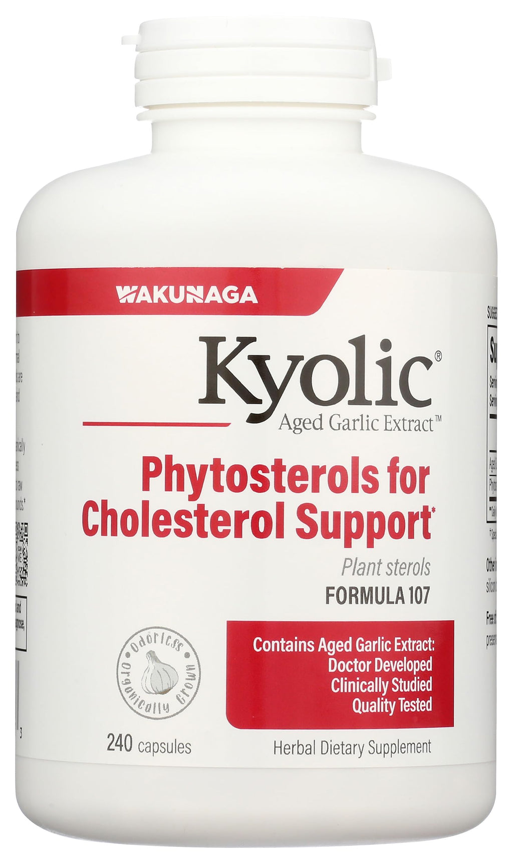 Kyolic garlic capsules for heart health