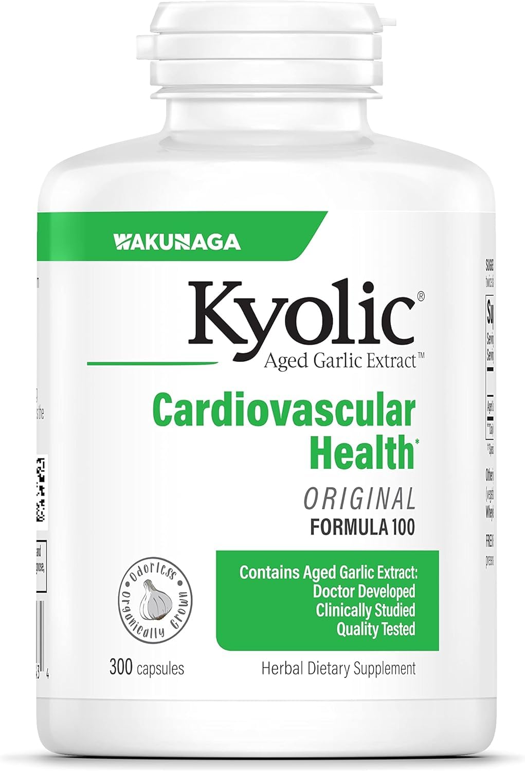 Kyolic garlic capsules for immune support