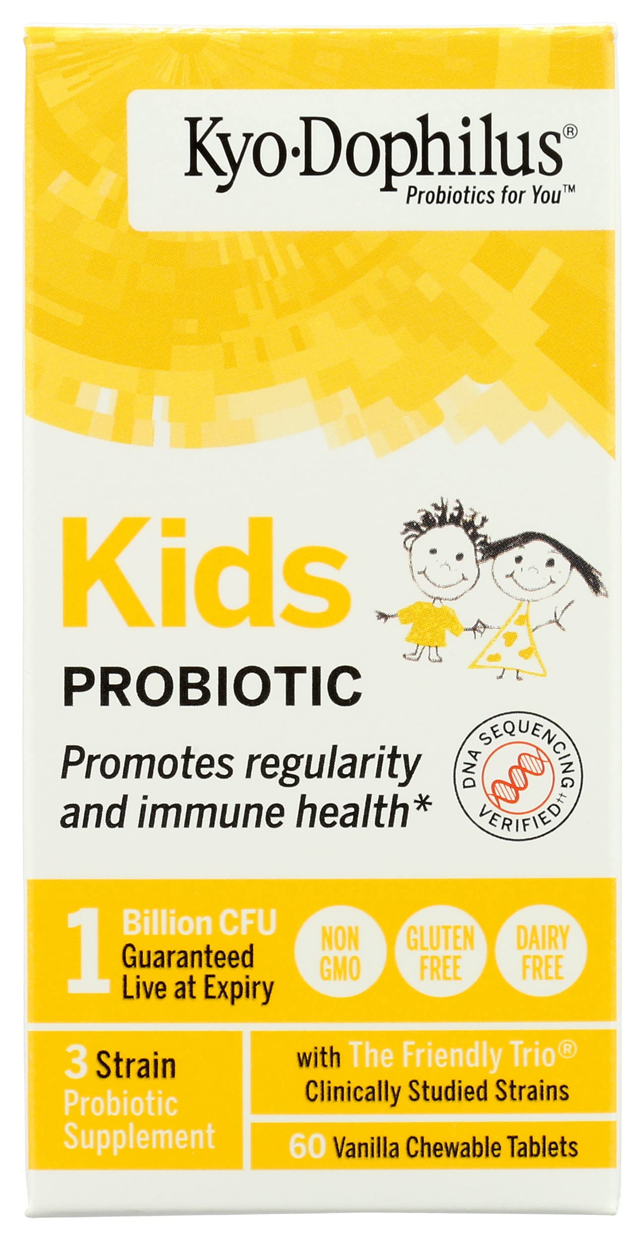 Kyolic garlic chewable tablets for kids